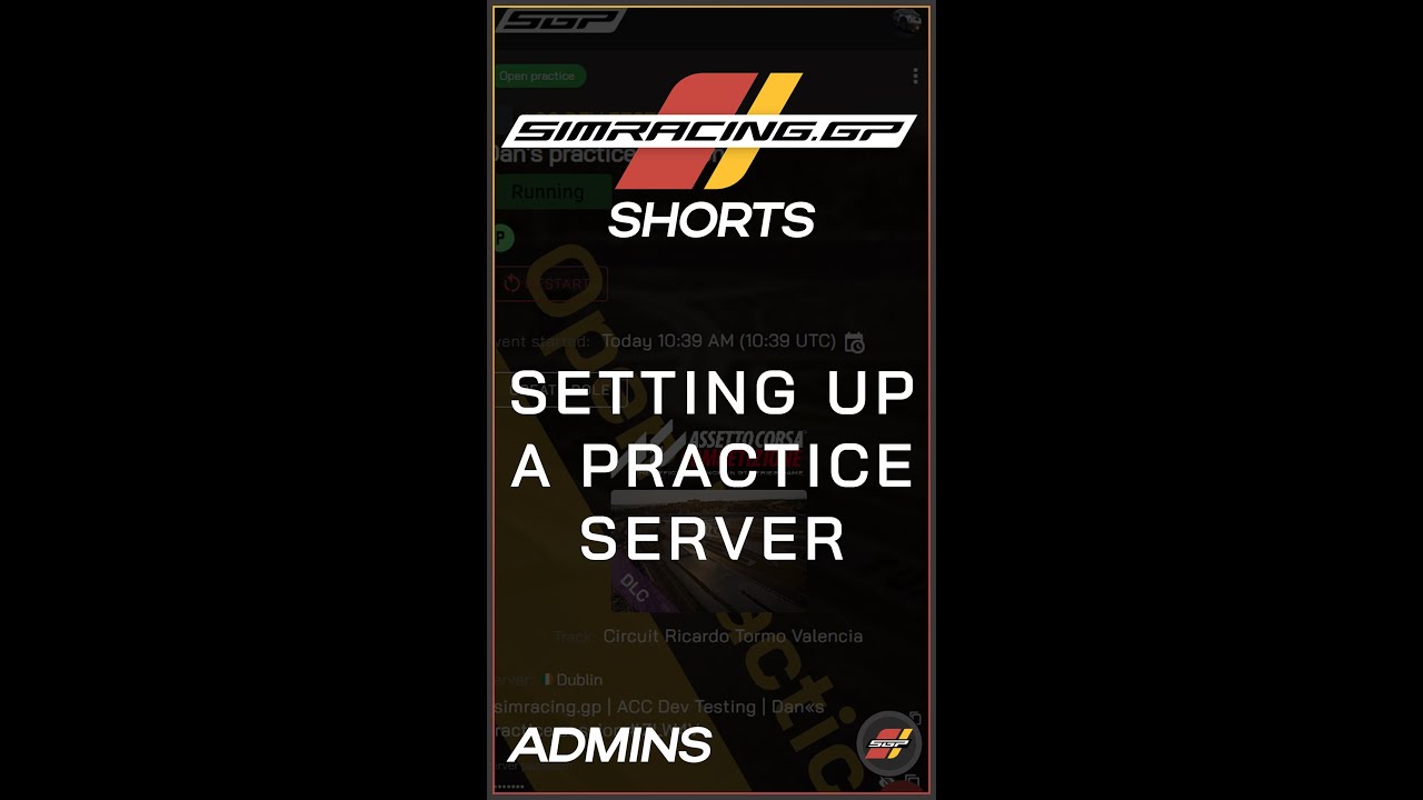 How to set up Practice Servers for Sim Racing Games - YouTube