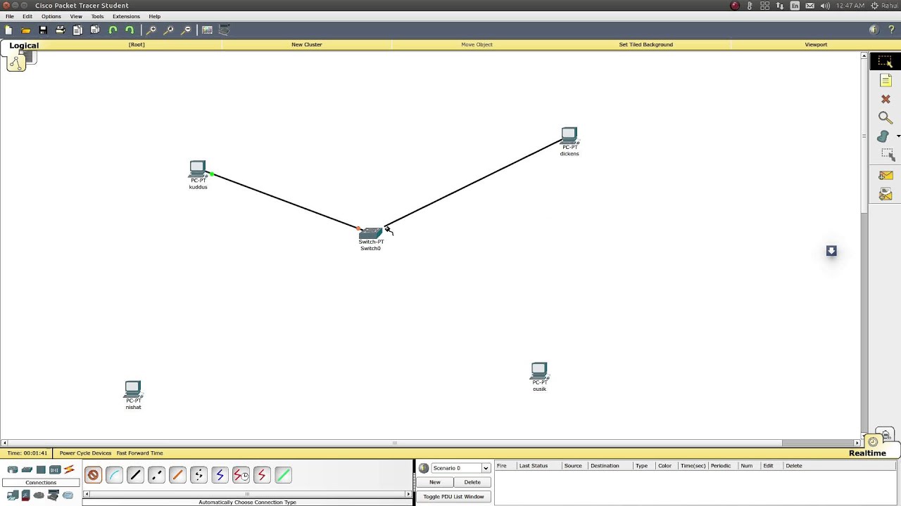 cisco packet tracer switch - YouTube