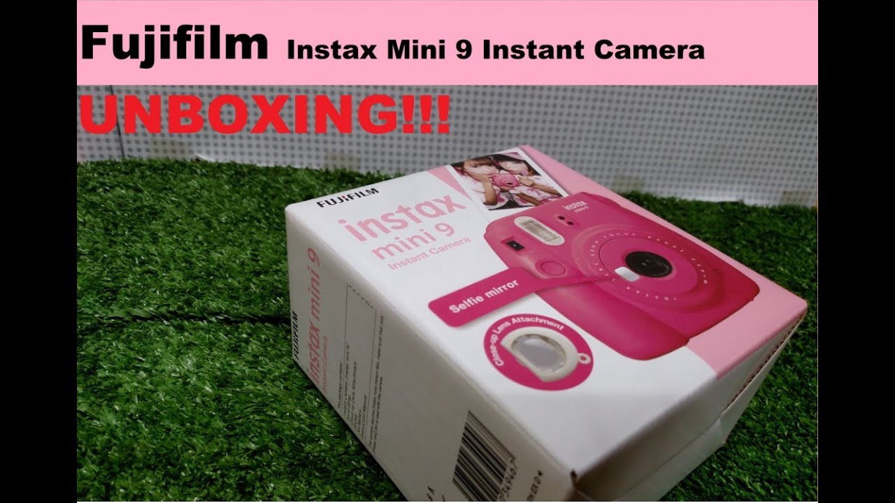 Fujifilm Instax Mini 9 - Instant Camera UNBOXING! - YouTube