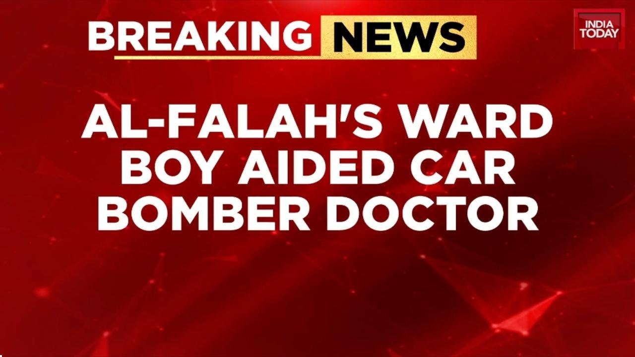 Red Fort Blast: NIA Arrests Al-Falaha Ward Boy For Sheltering Bomber ...