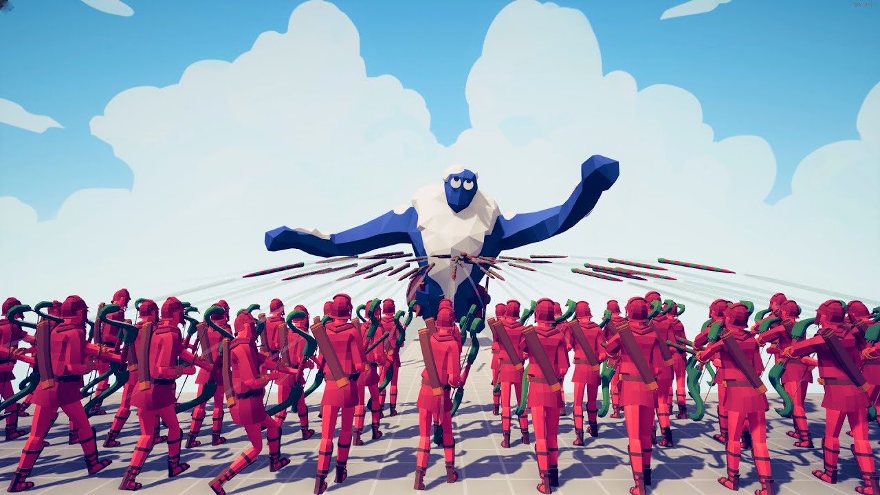 WHO CAN SURVIVE 50x SNAKE ARCHERS? | TABS Totally Accurate Battle ...