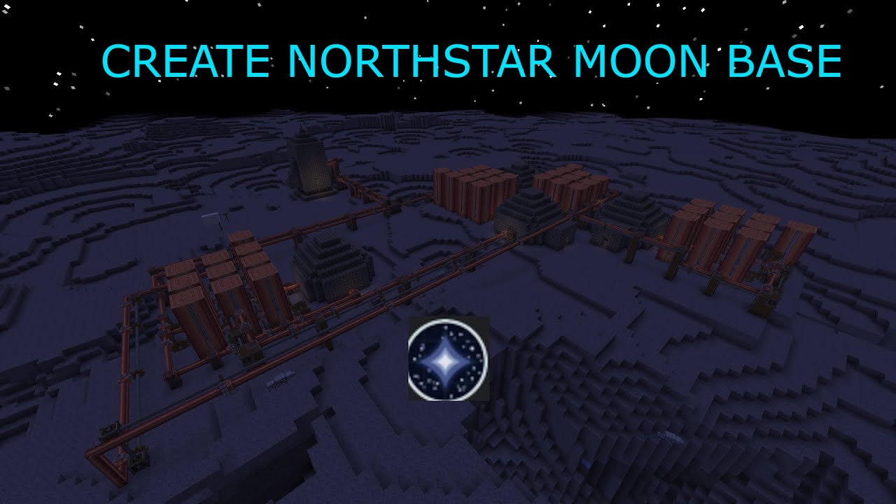Minecraft create moon base design - YouTube