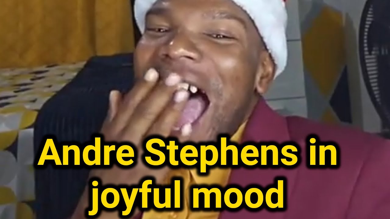 Andre Stephens in joyful mood - YouTube