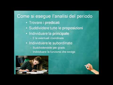 Le proposizioni subordinate, implicite ed esplicite, gradi di subordinazione e soggettive - YouTube
