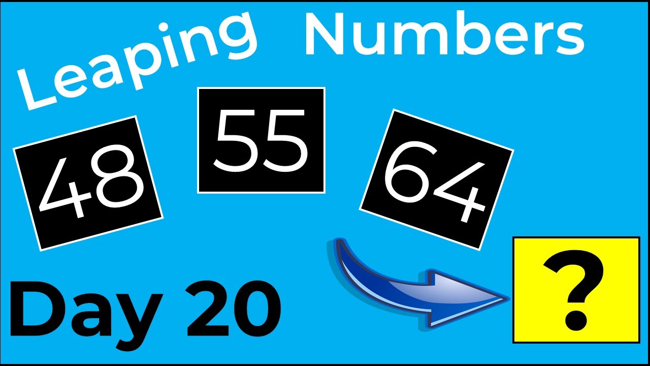 Day 20 - Leaping Numbers: Season 1 - YouTube