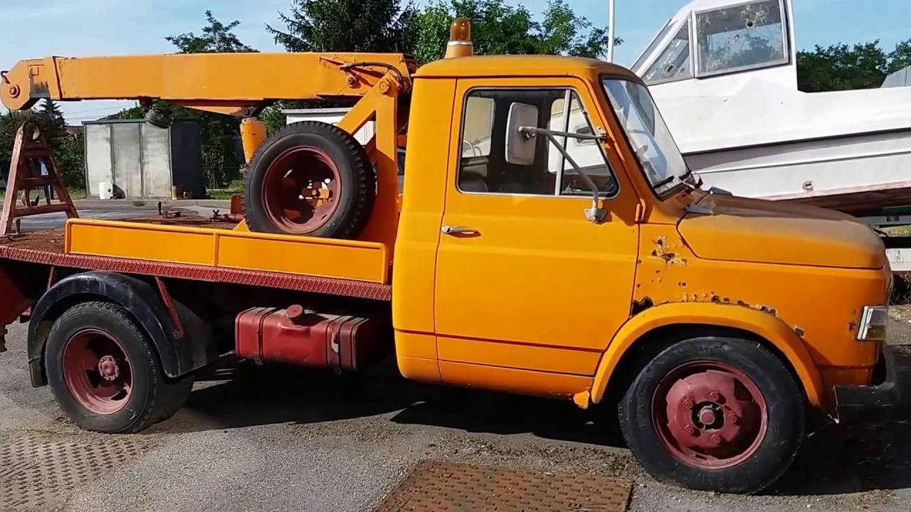 Fiat 616 N immatricolato e omologato per soccorso stradale. - YouTube