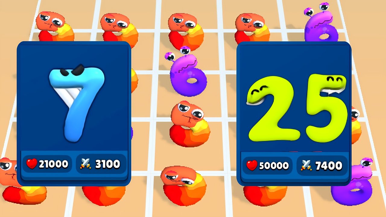 Number Master & Merge Run : Number Lore (Max Level ) - YouTube