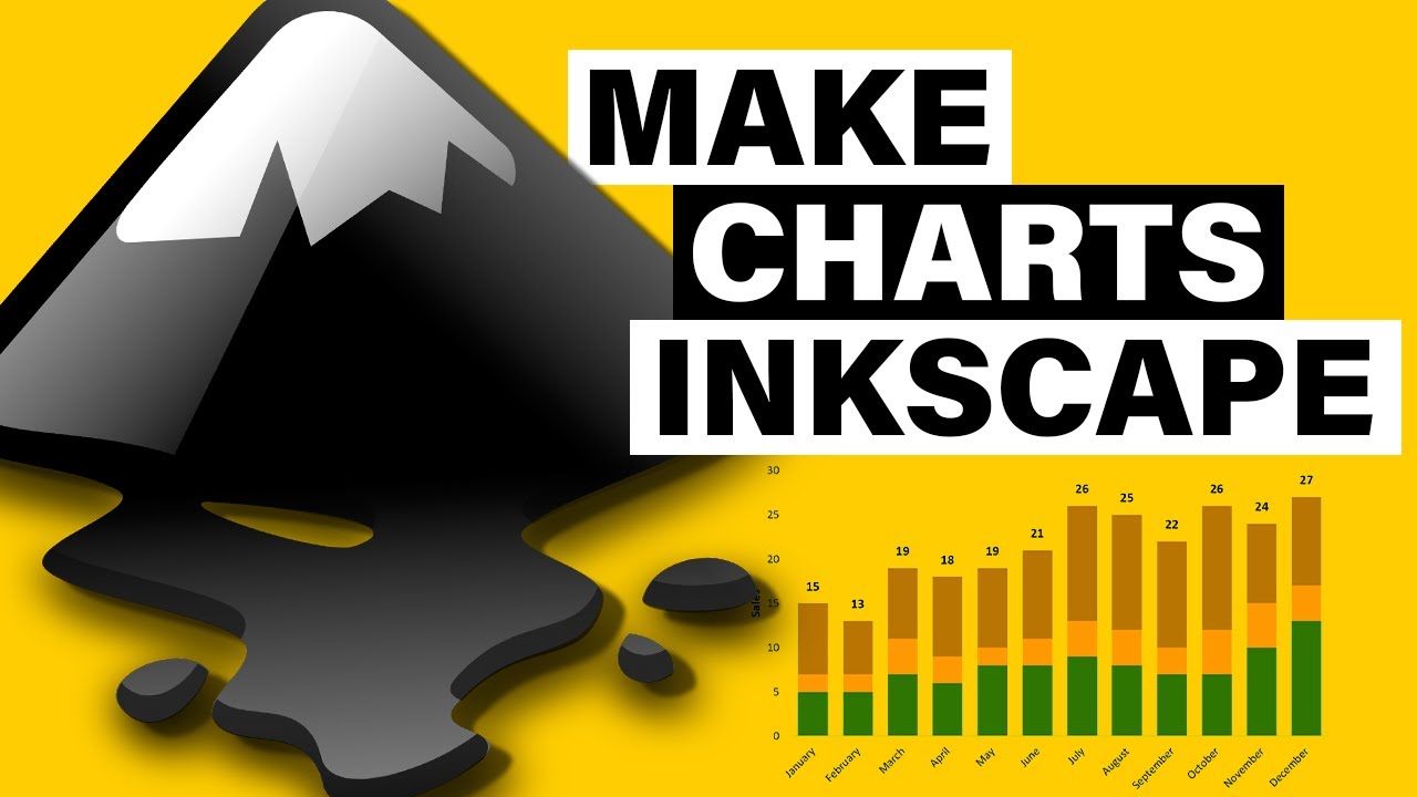 How To Make Charts With Inkscape (Free Course) - YouTube