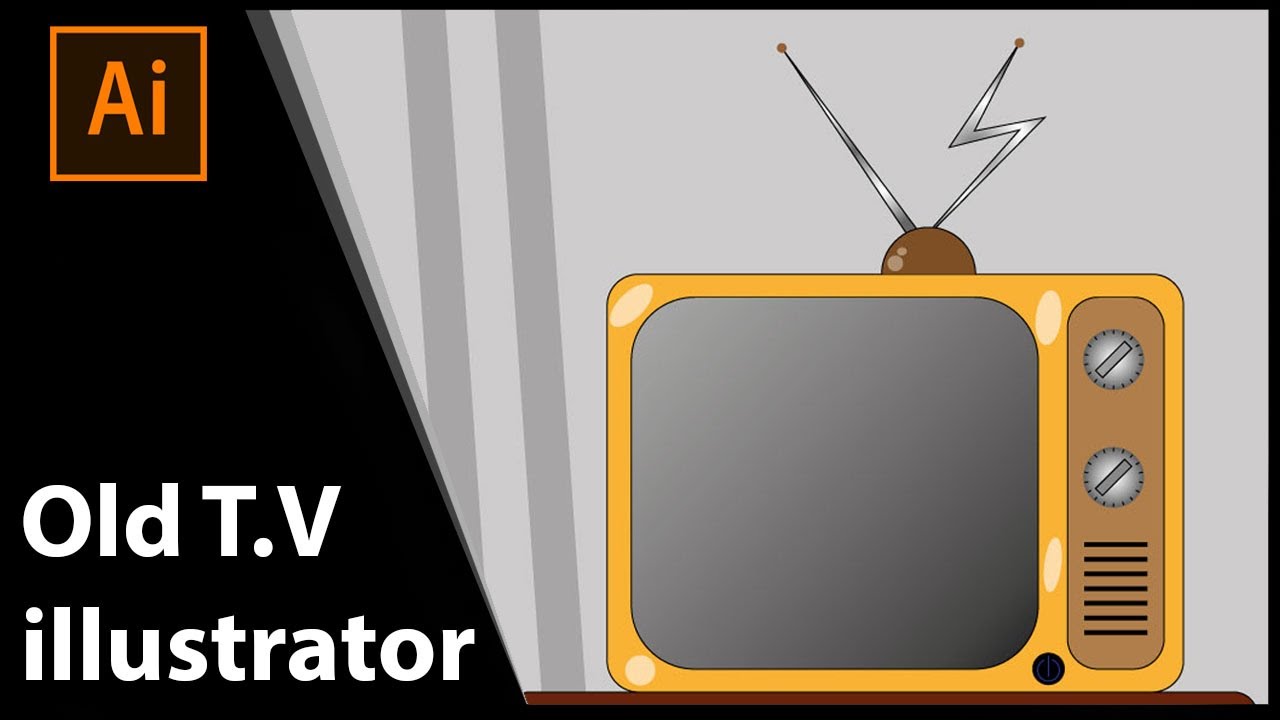 Make A T.V in illustrator tutorial || Edge of Creativity - YouTube