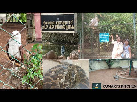 Coimbatore VOC Park and Zoo ll Animal Park ll Coimbatore Snake Park ll Tourist Place ll #KK77