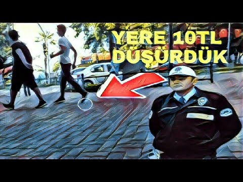 Para Düşürmek - Sosyal Deney ( Polislik Olduk )