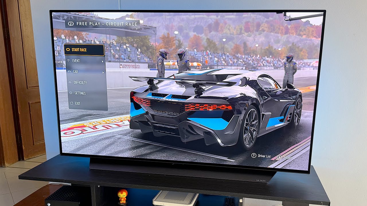 LG OLED C2 + Forza Motorsport Gameplay No Commentary XBOX SERIES X 4K ...