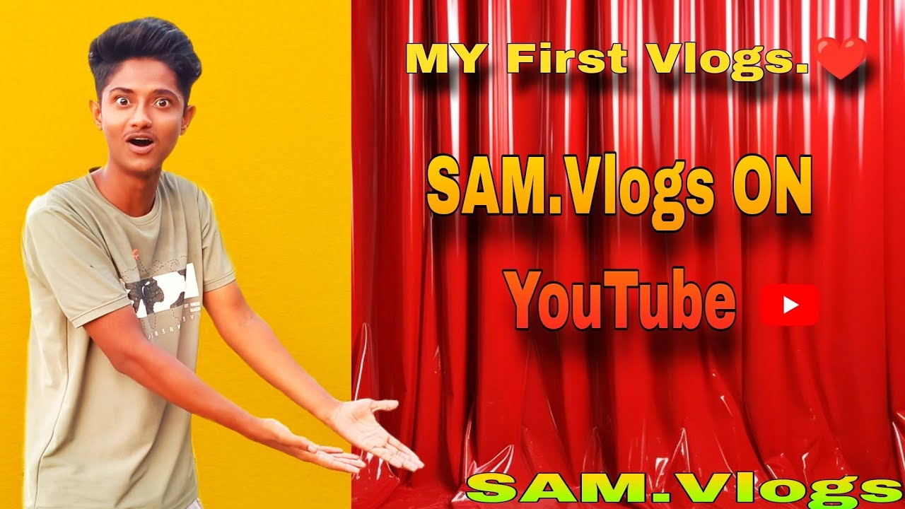 MY First vlog ️ SAM First' vlogs ON YouTube 🥰 - YouTube
