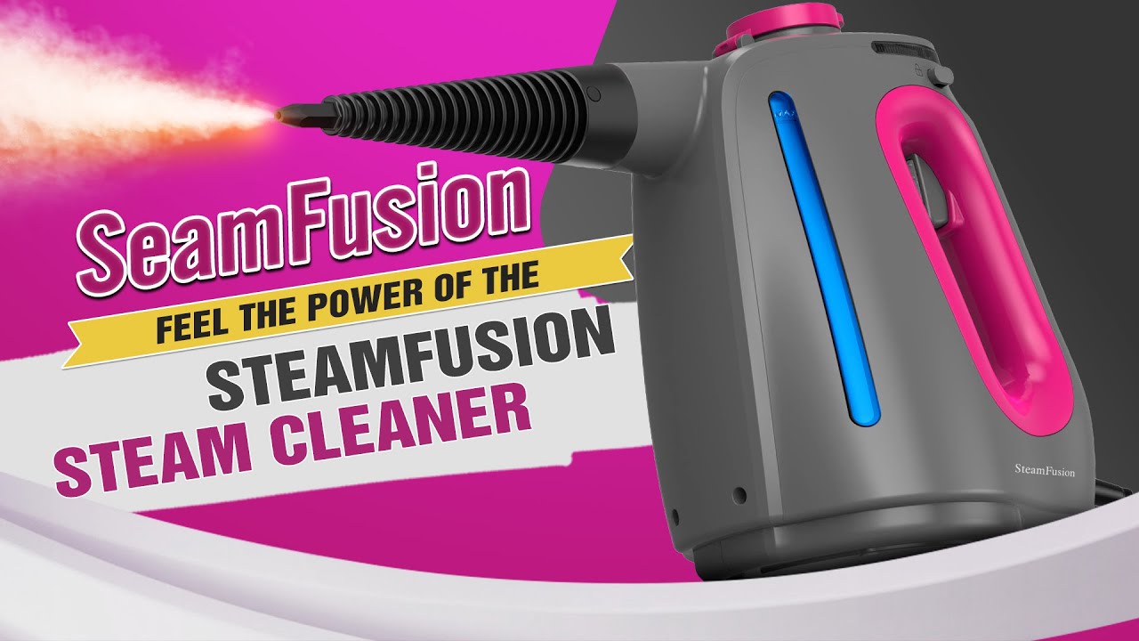 How to use the SteamFusion WHL-622 steam cleaner - YouTube