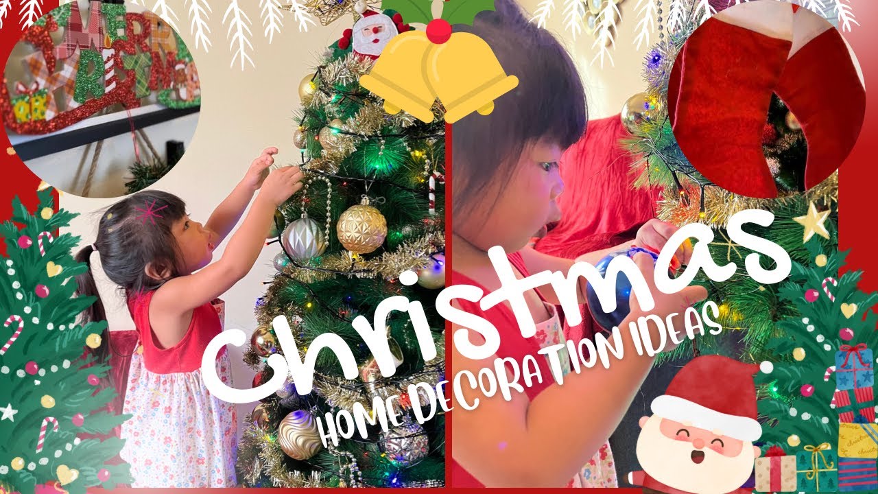 🎅🏽Santa’s Cute Li’l helper | Decorate for Christmas with Us🎄| Aki and ...