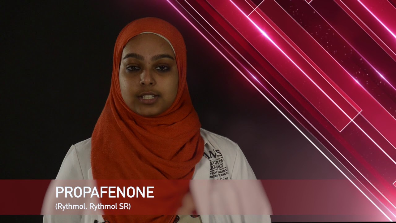 Propafenone or Rythmol, Rythmol SR Medication Information (dosing, side ...