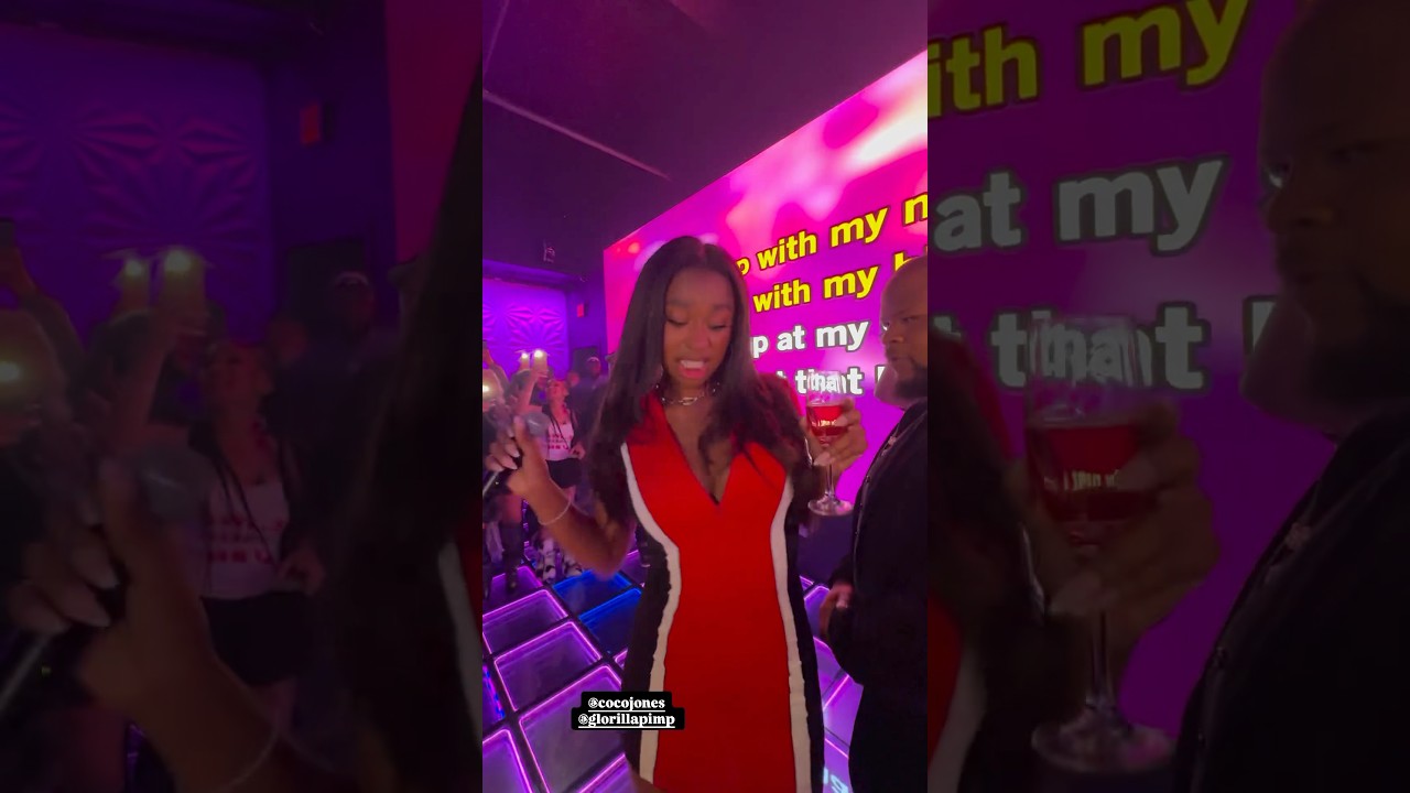 Coco Jones ‘TGIF’ GloRilla karaoke #cocojones - YouTube