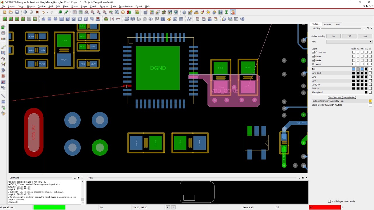 Shape Creation and Management | OrCAD PCB Designer - YouTube