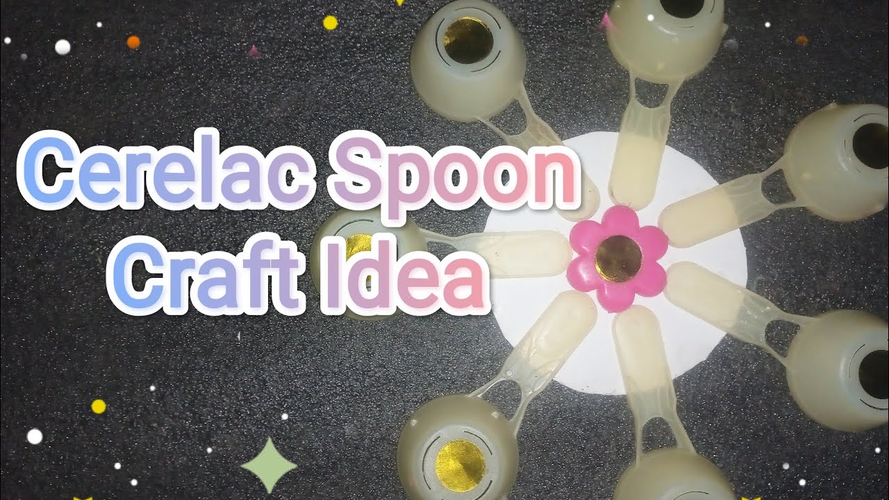 Cerelac Spoon Craft Idea || how to make plastic spoon craft || simple ...