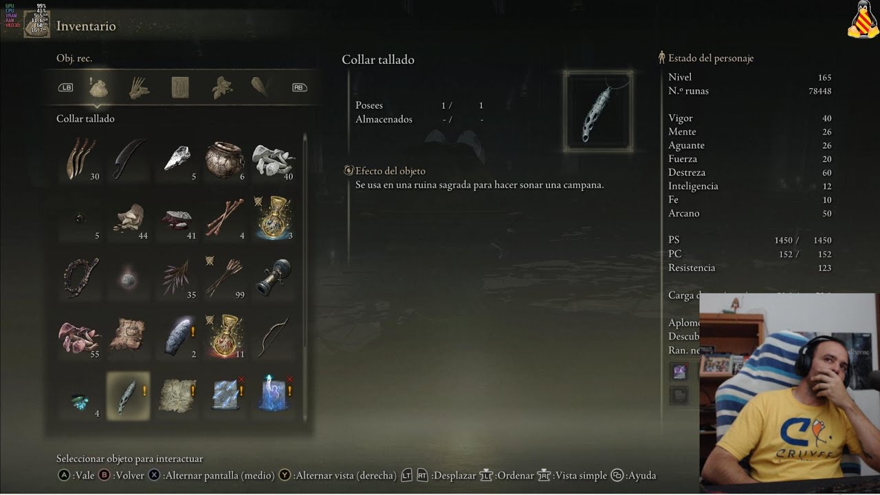 ELDEN RING Shadow of the Erdtree - LINUX Gameplay #20 El Collar tallado ...