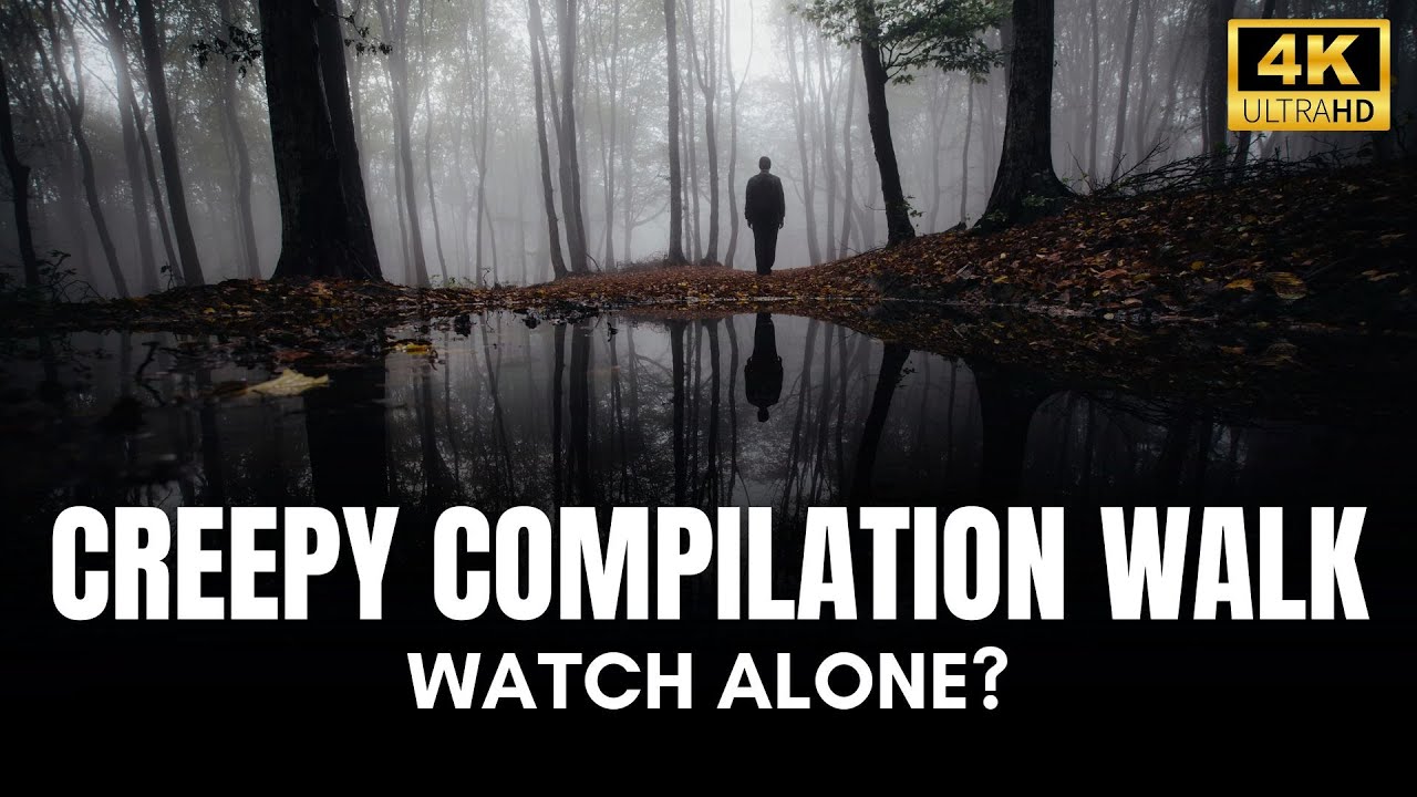 COMPILATION BEST CREEPY WALKS: Abandoned Places & Dark Forest ASMR ...