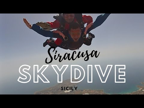 SKYDIVE 5000mt - SIRACUSA - SICILY - YouTube