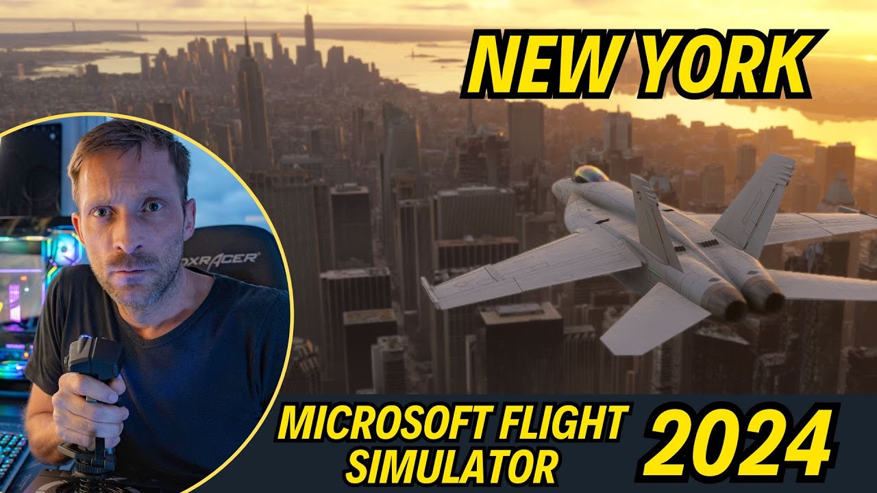 What New York Looks Like in MSFS 2024 - free flight - YouTube