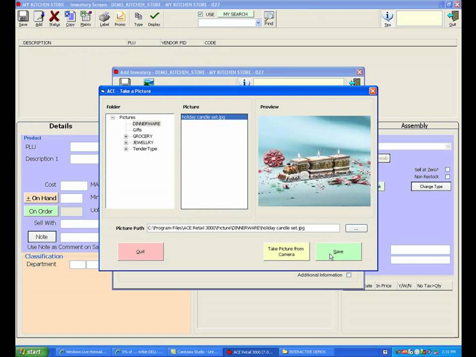 Add Item to Inventory using ACE Retail POS - YouTube