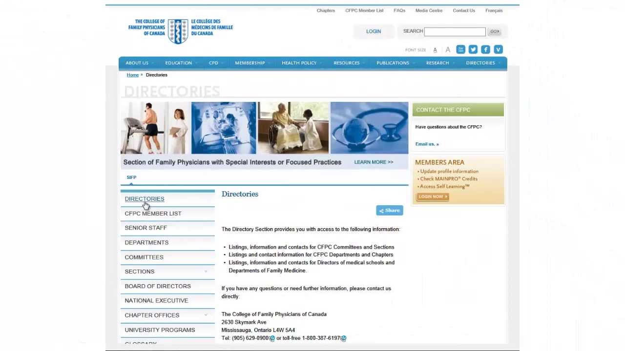 CFPC Directories - YouTube