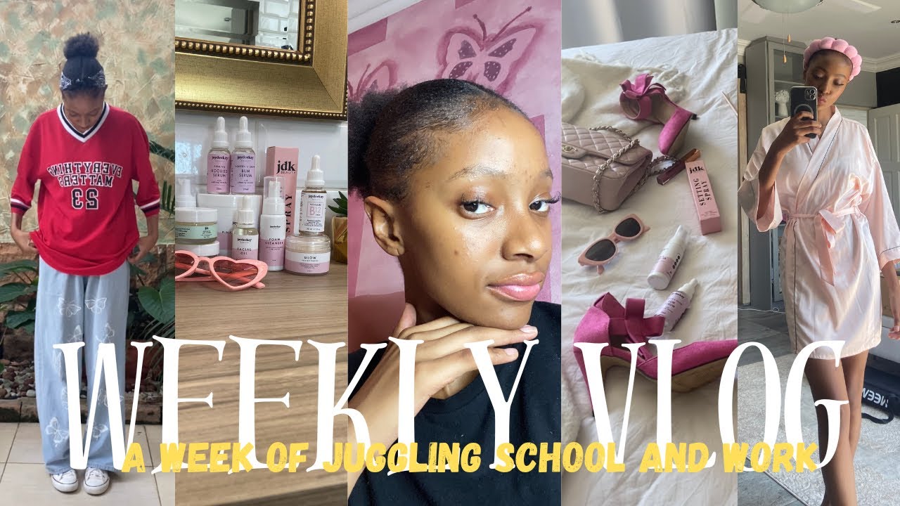 Uni diaries 🎀 S1ep3 | day in the life of a model on set + eduvos ...