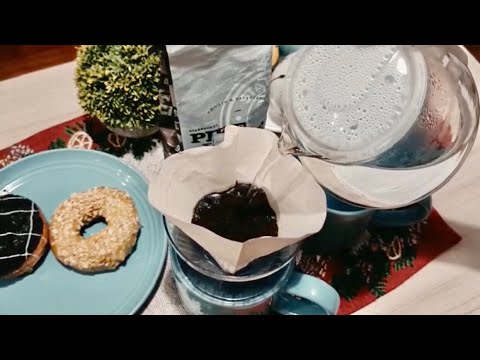 Making a Hot Coffe at Home | Starbucks Pile Place Roast | Daiso Coffee ...