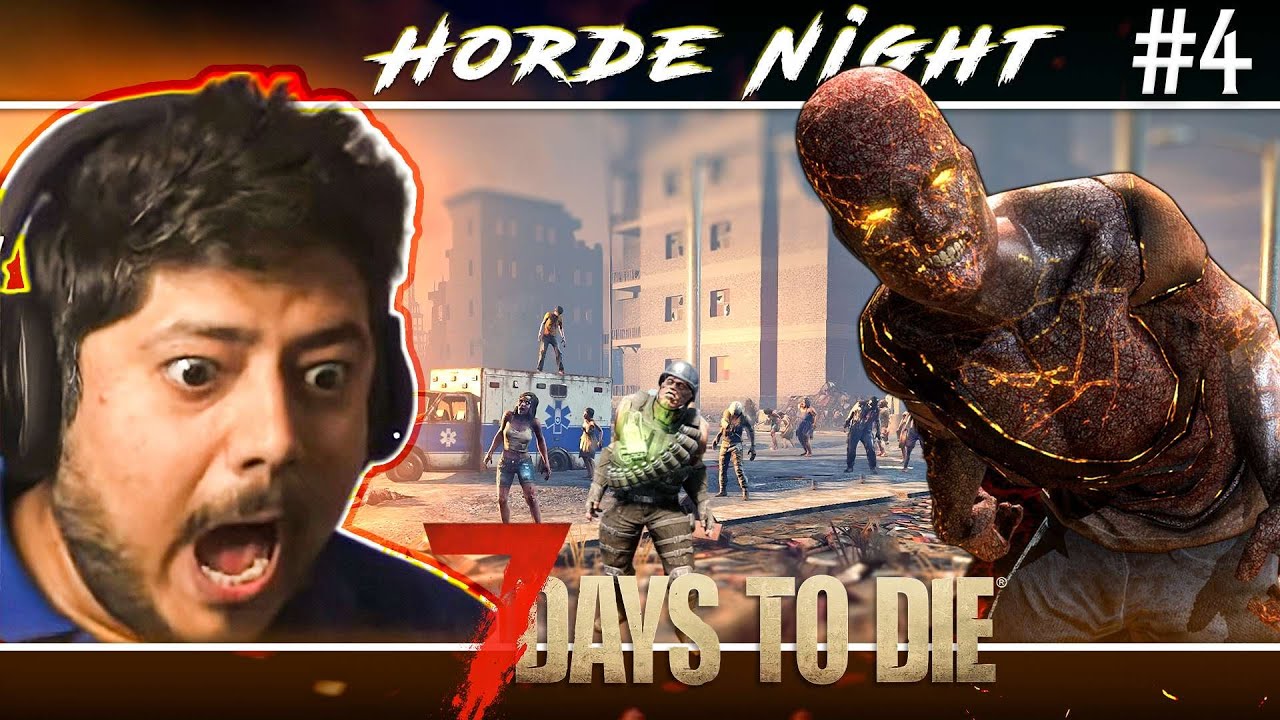 #4 | INCOMING ZOMBIE HORDE TONIGHT | 7D2D Co-oP | Ultra Graphics - YouTube