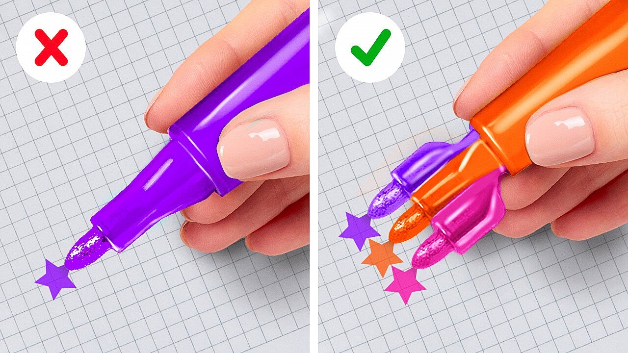 Easy Drawing Tips And Painting Tricks Anyone Can Repeat! ️ - YouTube