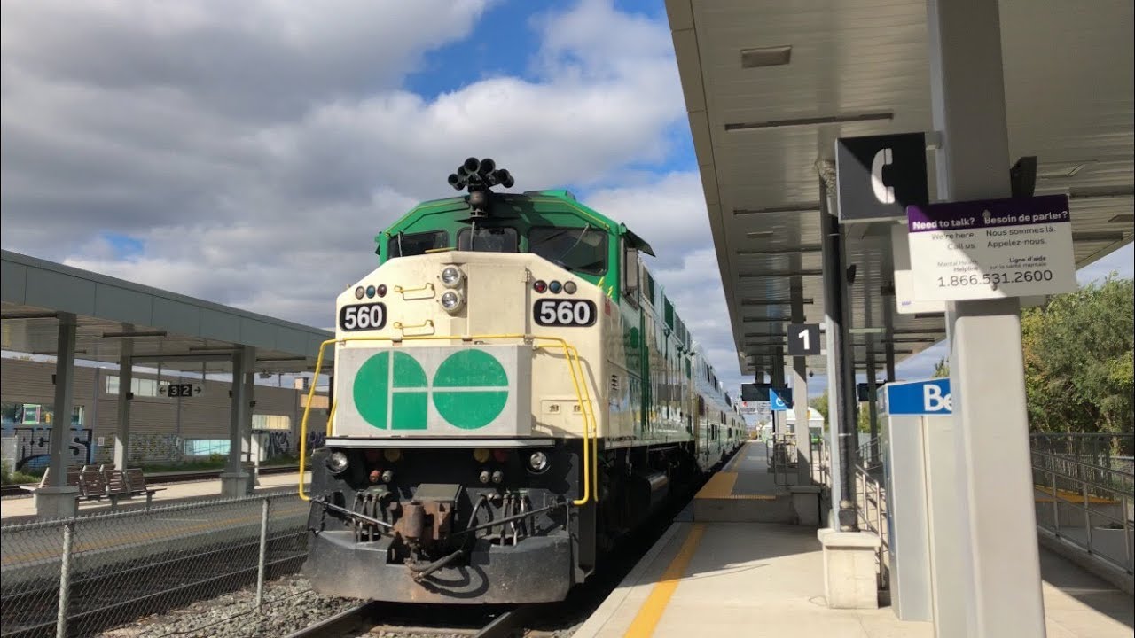 GO Transit F59PH 560 - YouTube