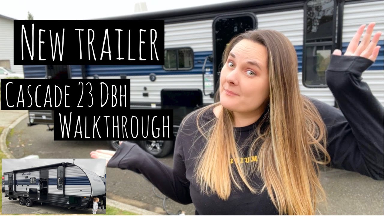 New 2022 Cascade 23 DBH tailer walkthrough - YouTube