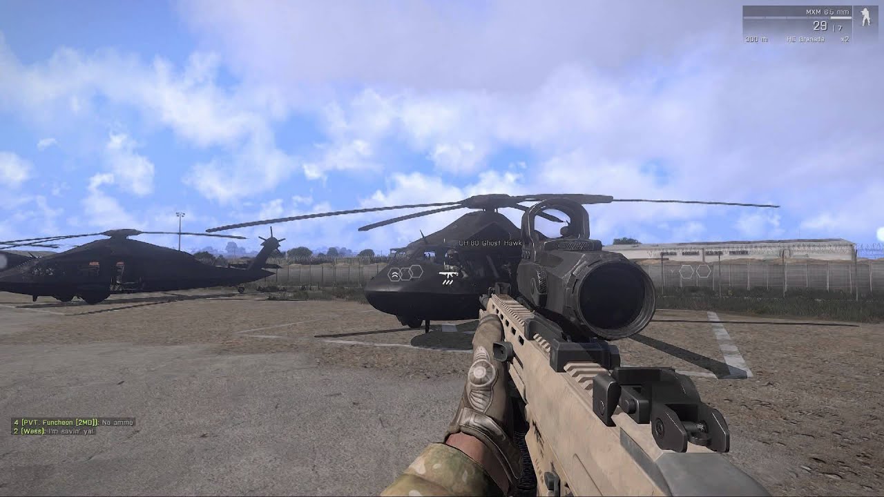 Arma 3 - Shooting NPC Pilot (1080p) - YouTube