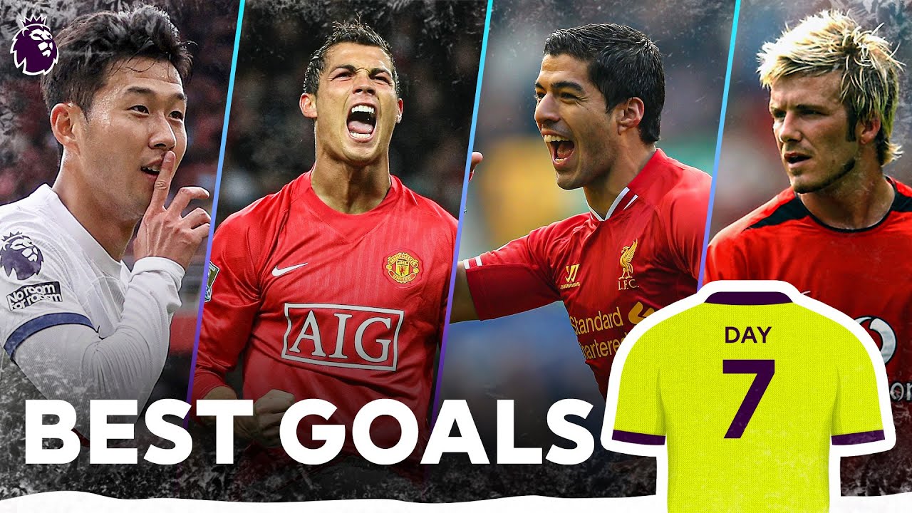 The BEST Number 7s FT Ronaldo, Suarez, Son, Beckham & More! - YouTube