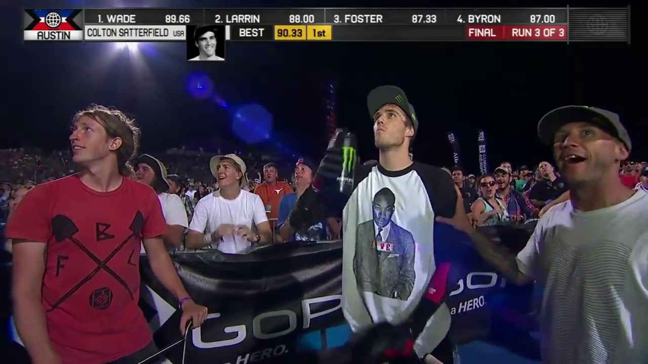 Colton Satterfield wins gold in X Games Austin BMX Big Air ESPN - YouTube
