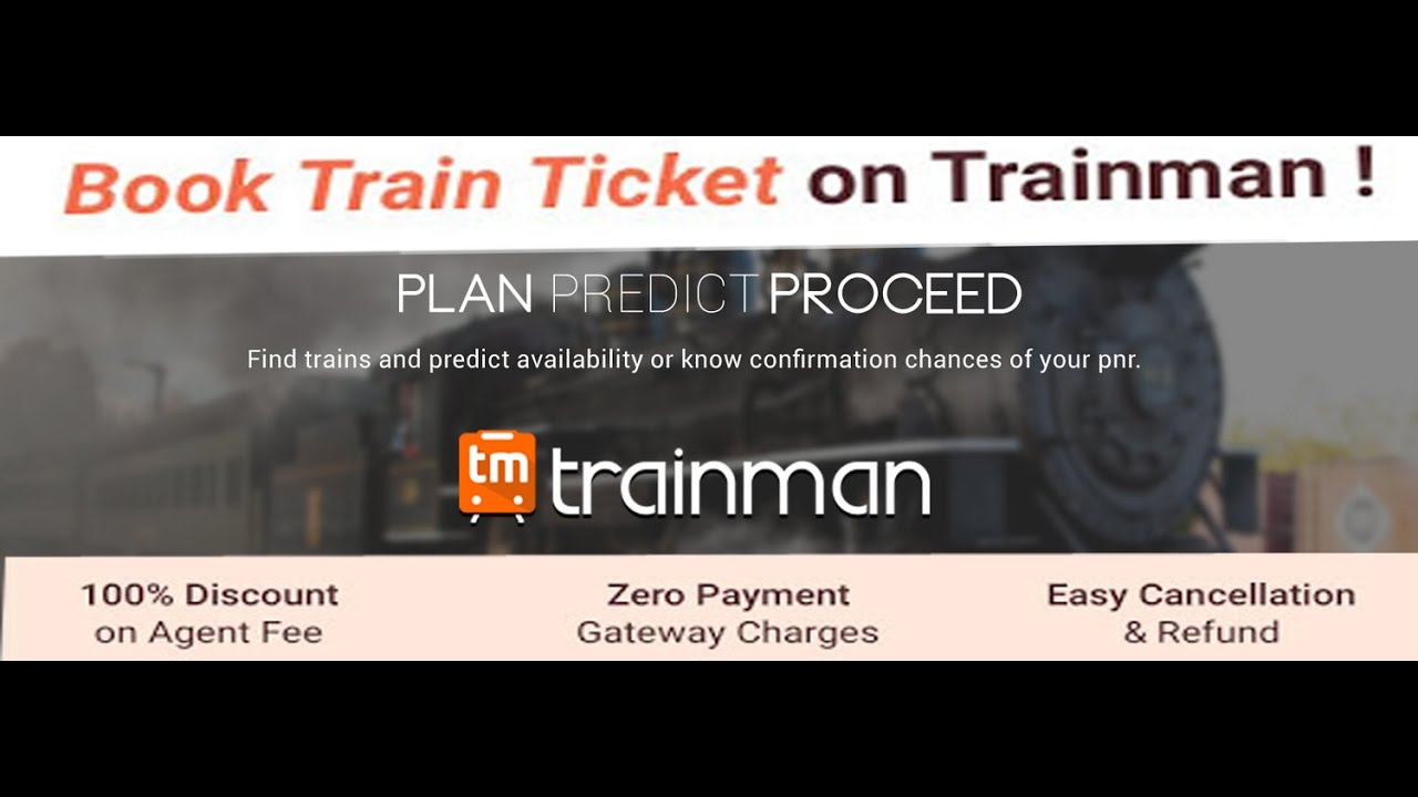 2020 How to book train ticket on Trainman in hindi - YouTube