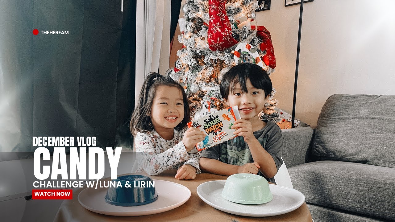 december vlog: candy challenge - YouTube
