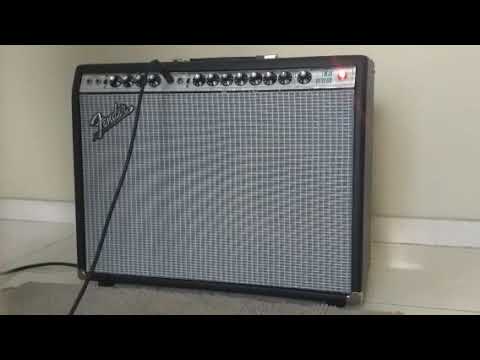 1975 Fender Twin Reverb Master Volume SilverFace, sound test after full ...
