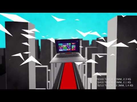Lenovo S Series Touch Laptop Tour (S400/S500/S210)