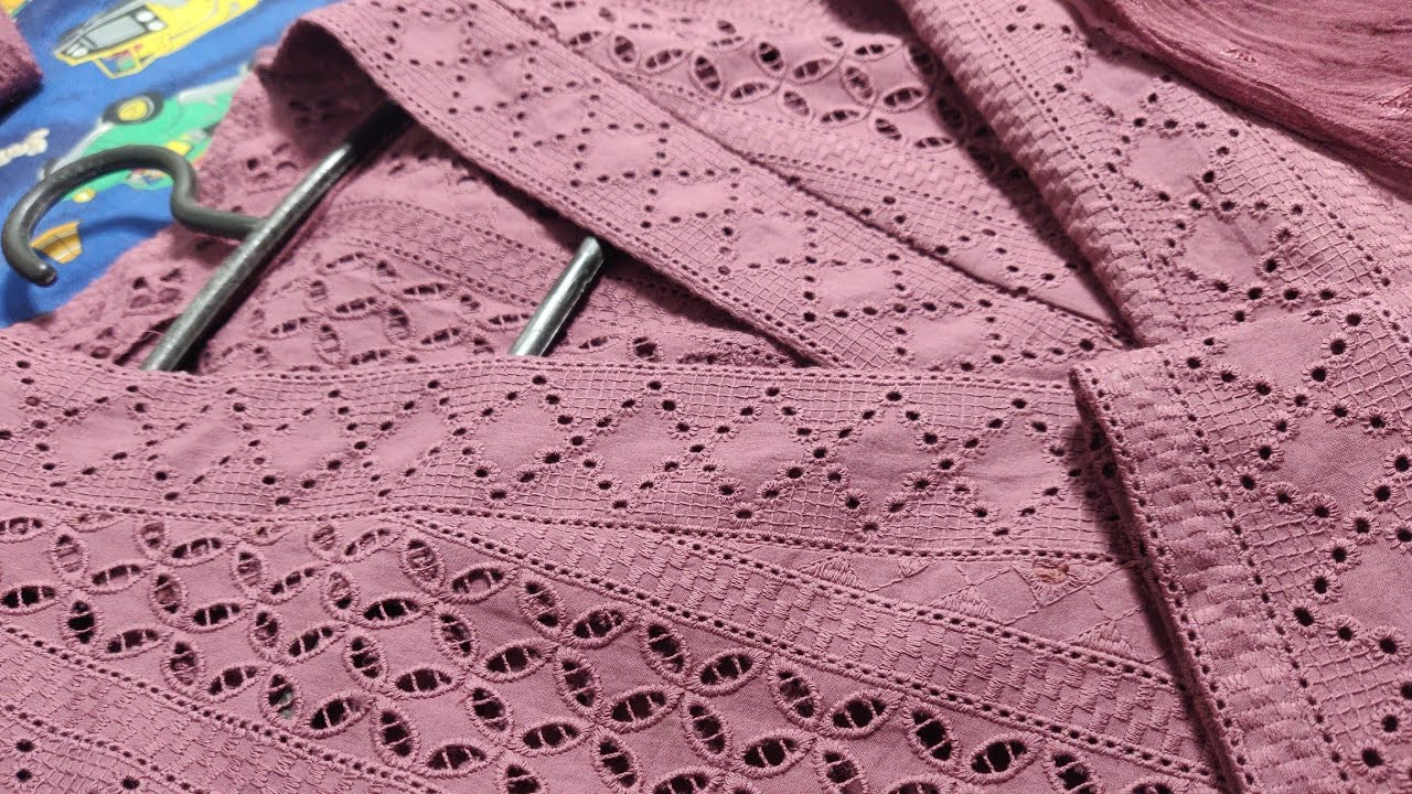 chicken Kari lace kurti detailed sewing || complete dress for winters # ...