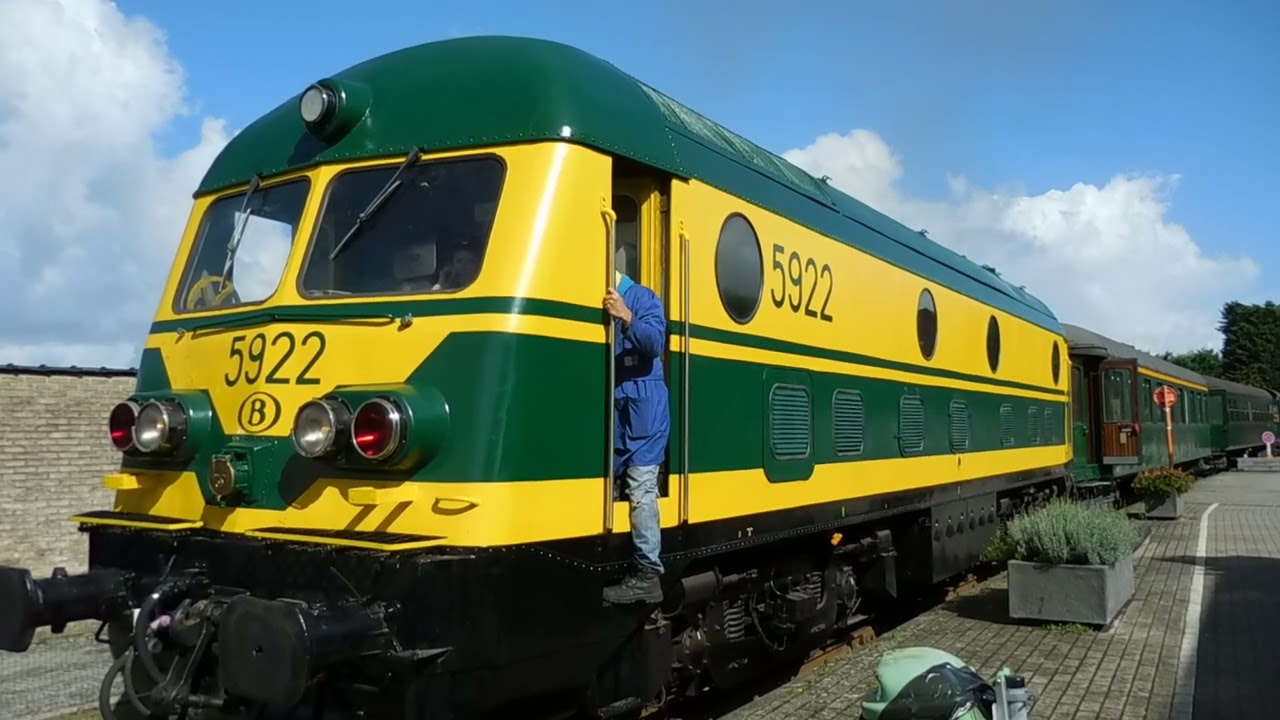 SNCB 5922 engine sound - YouTube