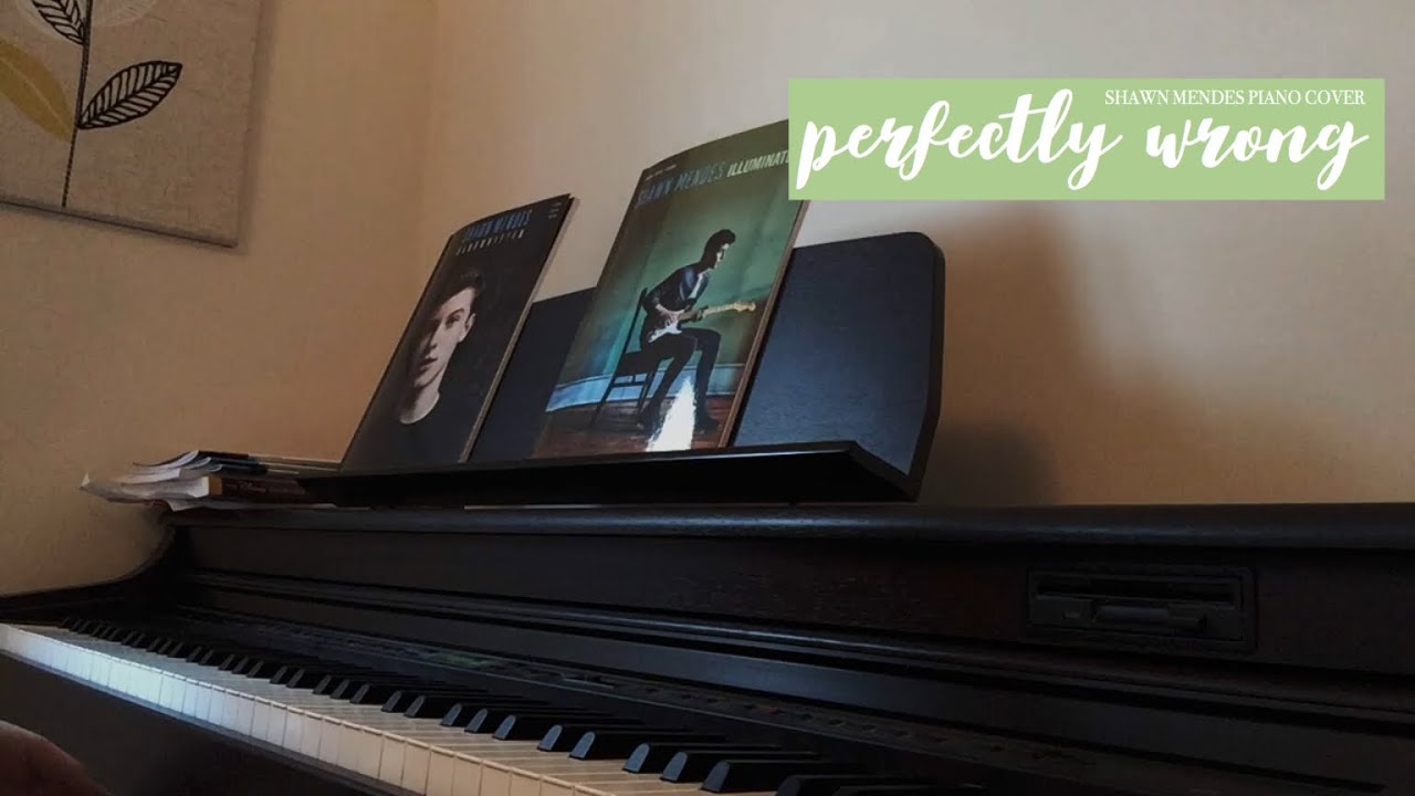 perfectly wrong ; shawn mendes piano cover. - YouTube