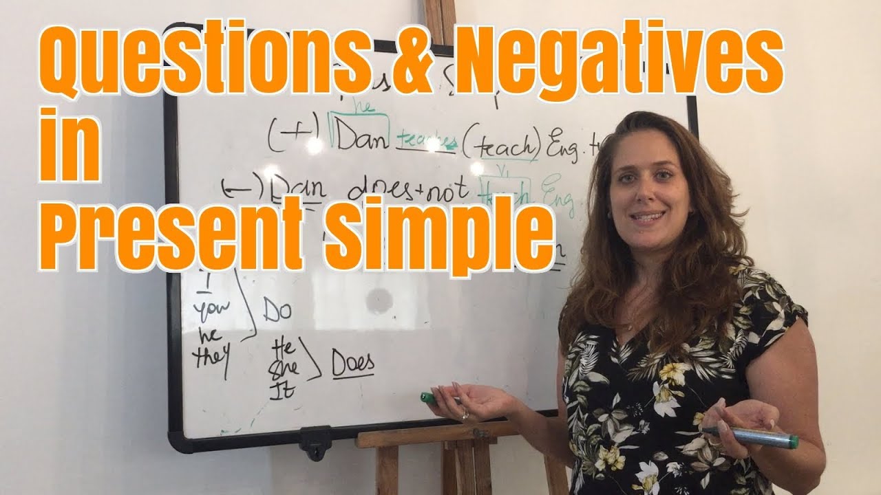 Questions & Negatives in Present Simple - YouTube