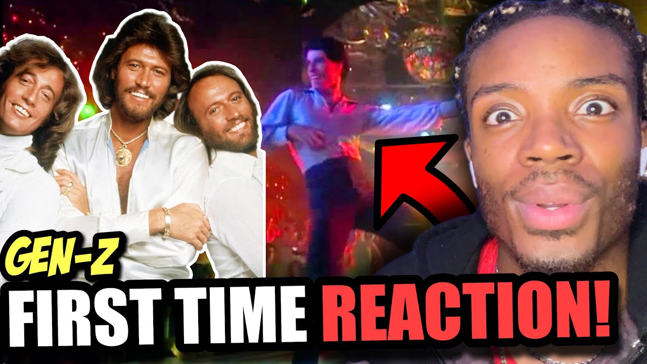 GENZ KID'S FIRST TIME HEARING BEE GEE'S 'SHOULD BE DANCING' - YouTube