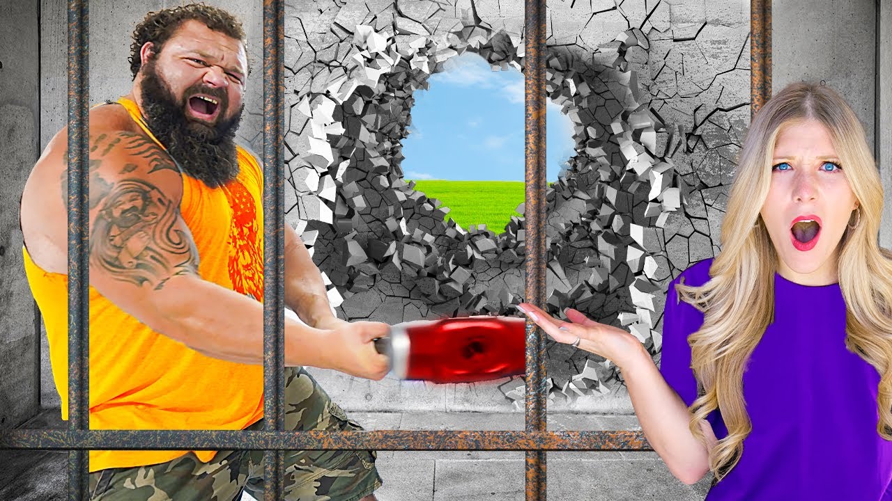 World's STRONGEST Man vs Unbreakable Prison! *trapped* - YouTube