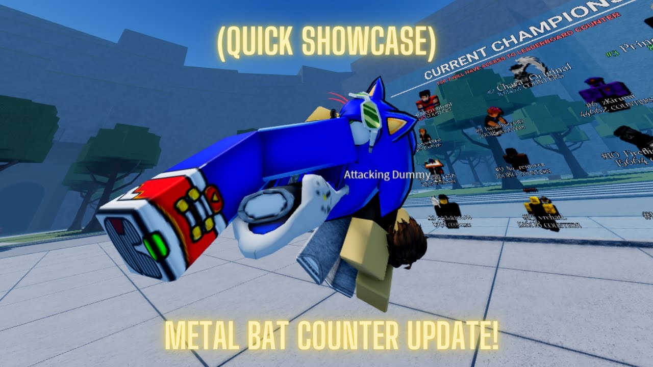 [DCYF] Metal Bat Counter Showcase! - YouTube