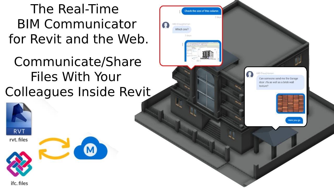 BIM Chat Messenger for Revit | Communicate/Share Files With Your ...